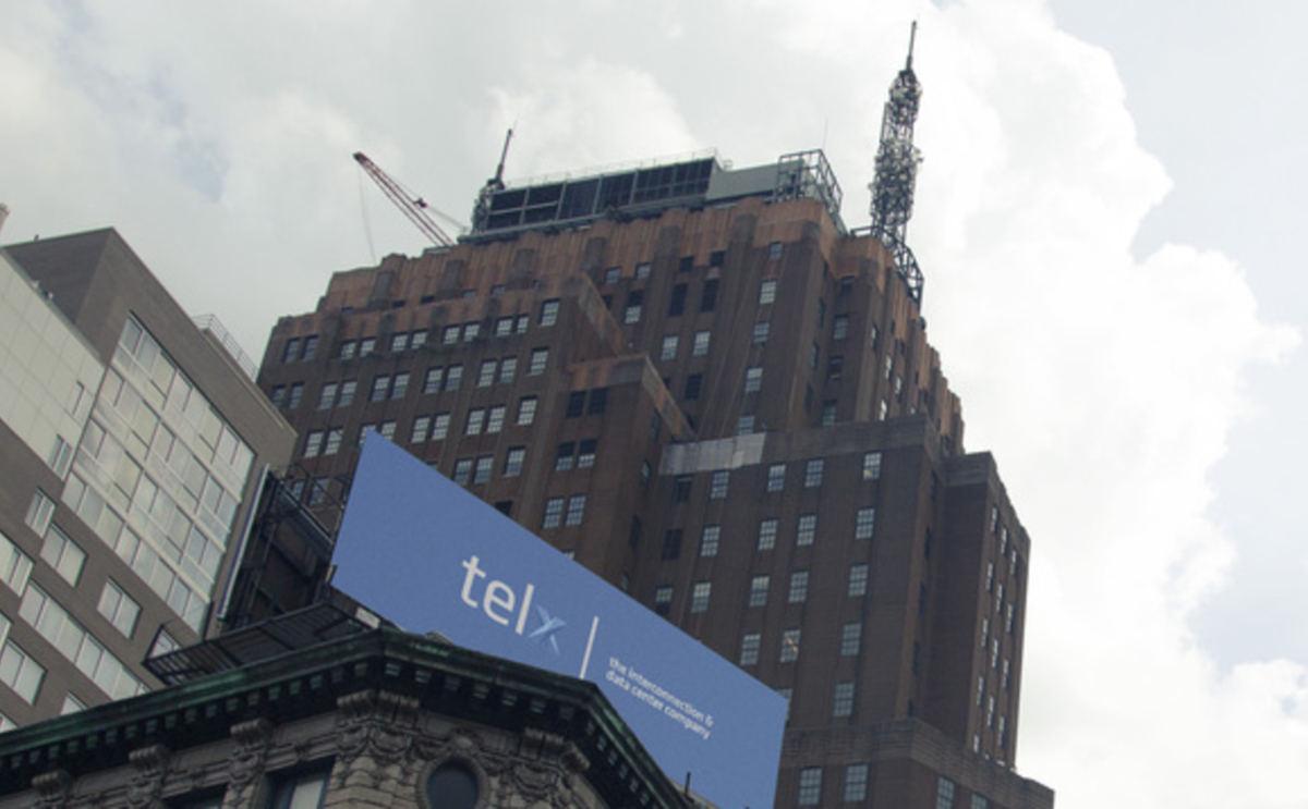 Telx Opens Third NYC Datacenter - WatersTechnology.com